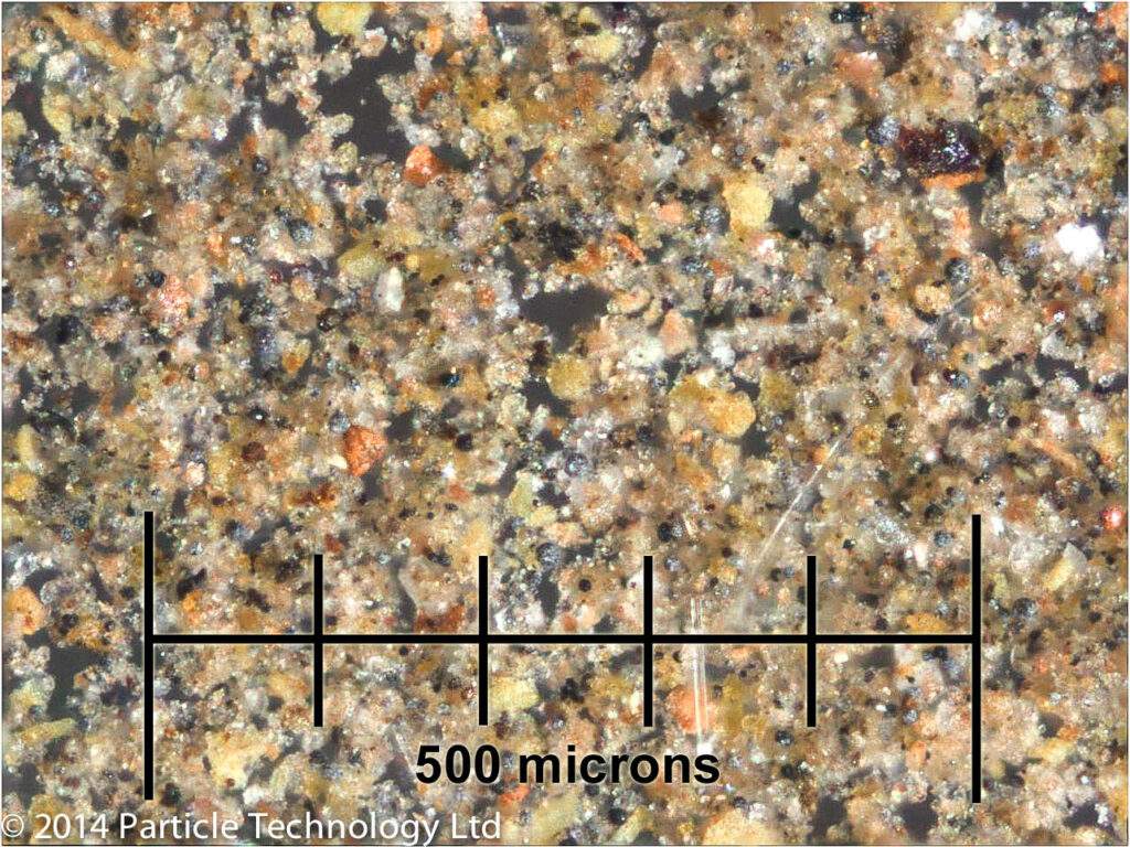 Dust Particle Sample Analysis - Particle Technology